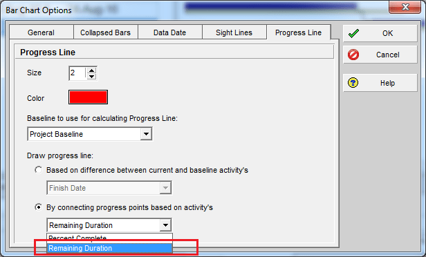 How does Progress Line in Primavera P6 work? – Khuong Do Blog