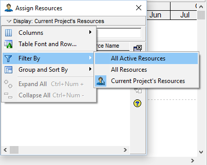 How to assign resource / resource loading / make resource plan in ...
