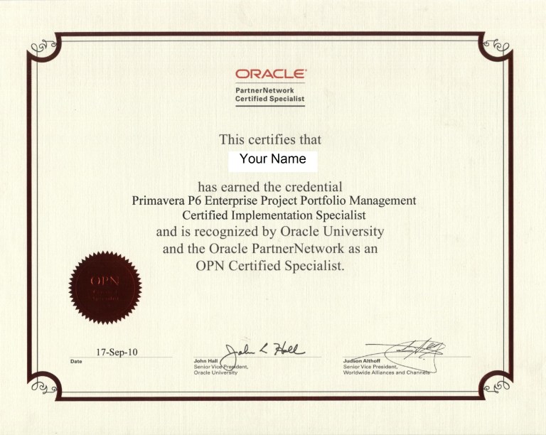 How to start learning Oracle Primavera P6 and get Primavera Certified ...